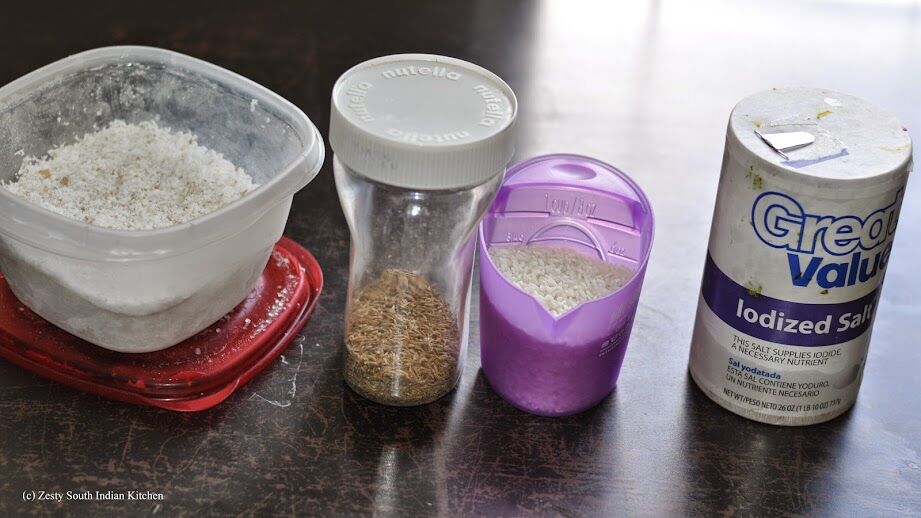 Avalose podi: Roasted Rice and Coconut Powder - Zesty South Indian Kitchen