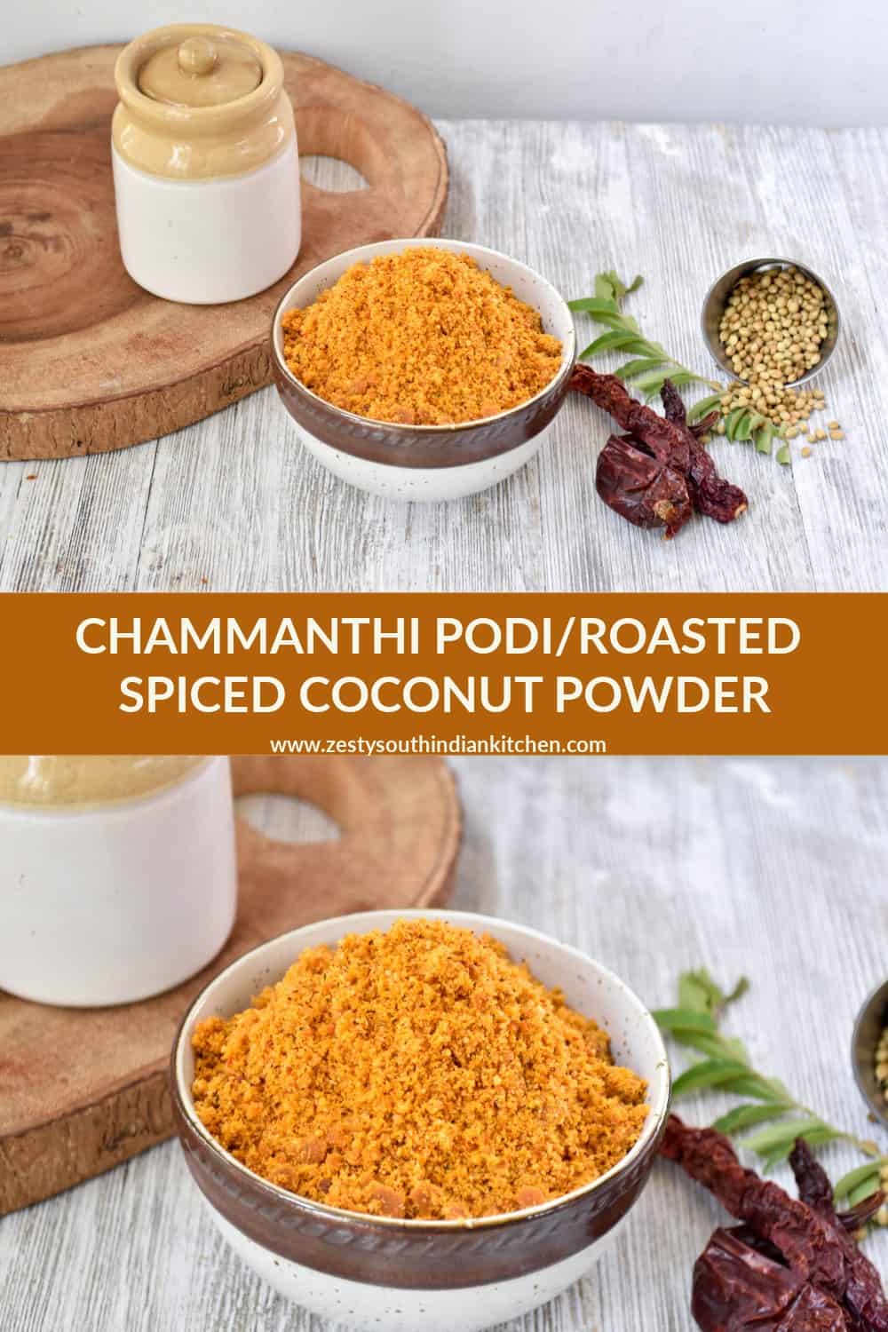 Chammanthi podi - Zesty South Indian Kitchen