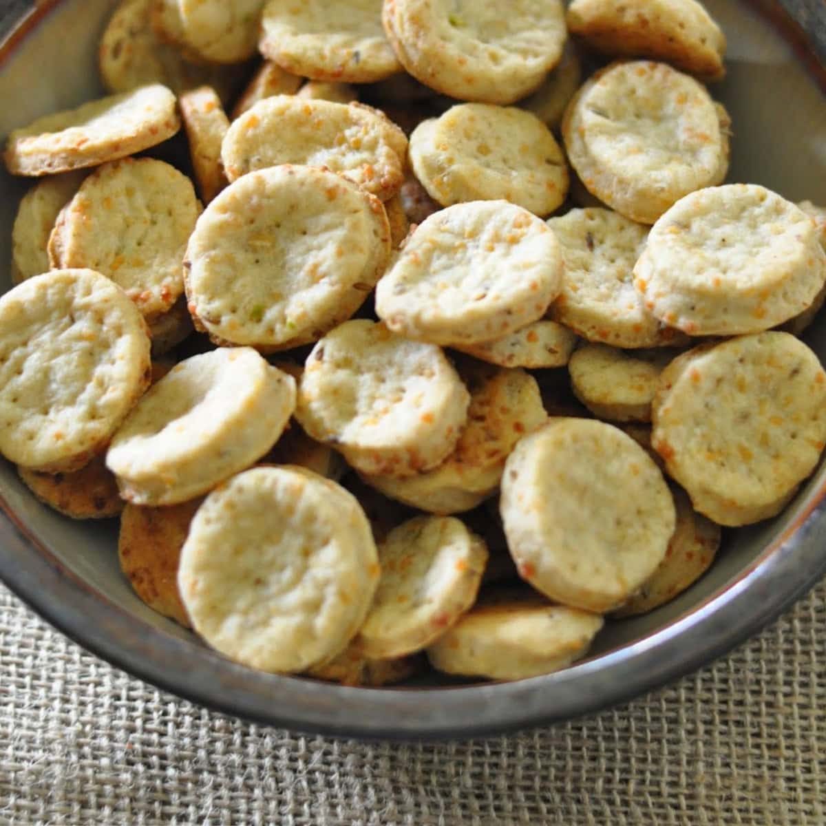 Thin and Crispy Sourdough Discard Crackers - Zesty South Indian Kitchen