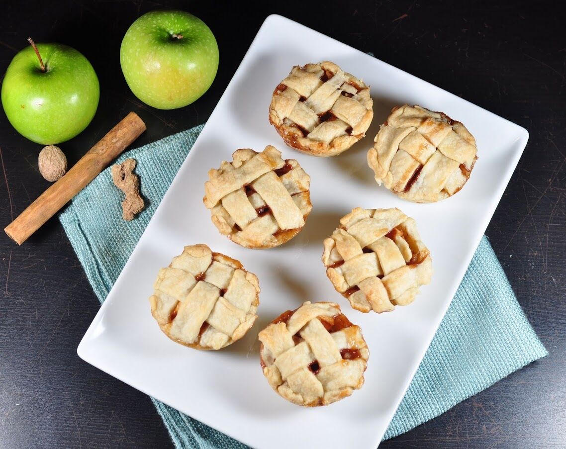 Mini apple Pie - Zesty South Indian Kitchen