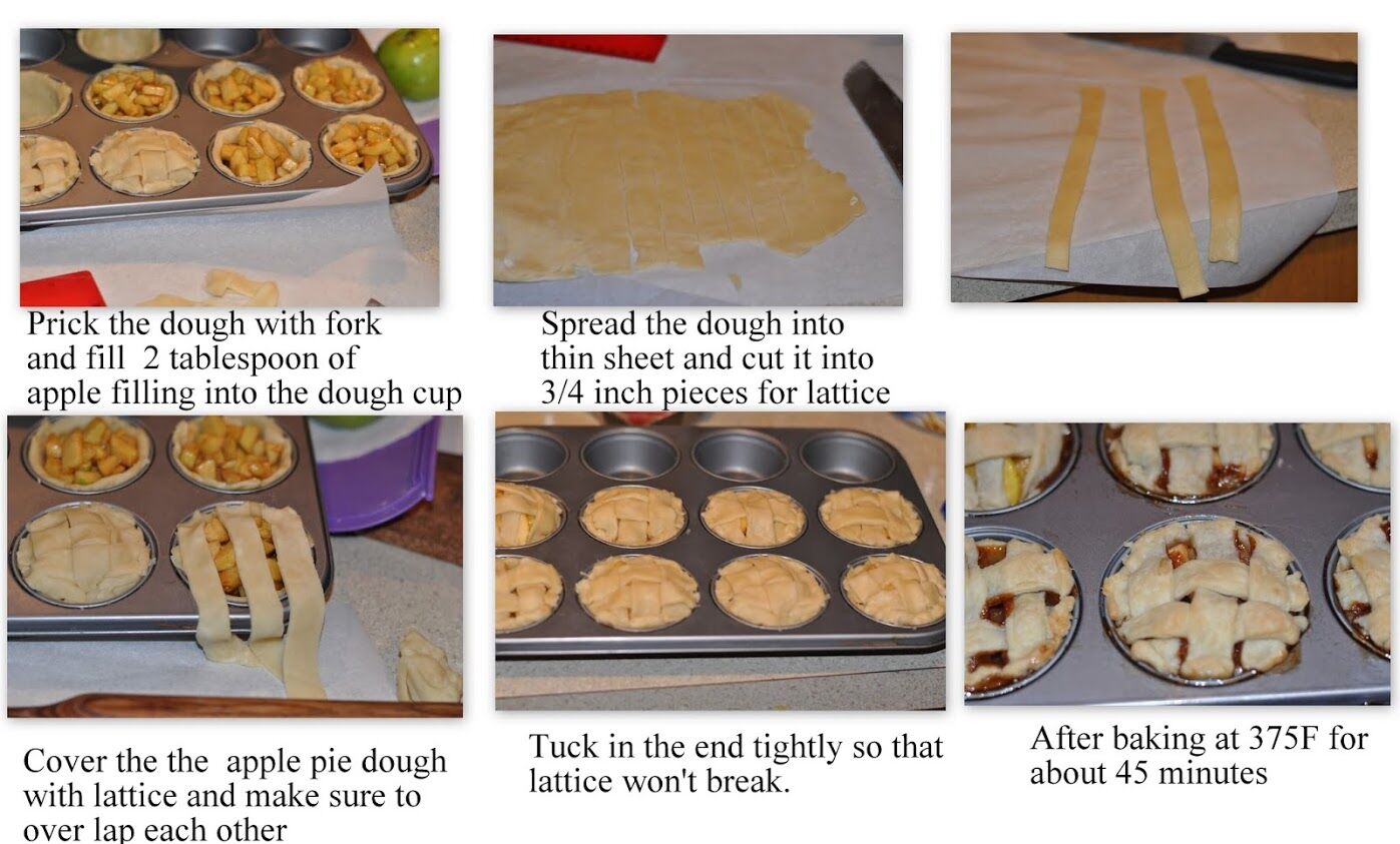 Mini apple Pie - Zesty South Indian Kitchen