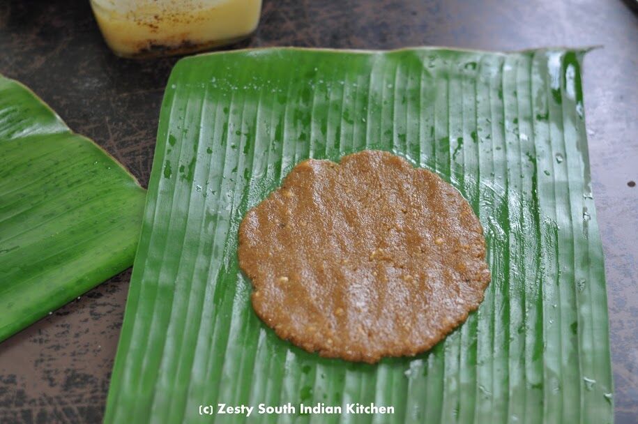Chakka Appam/ Steamed Jackfruit Rice Cake - Zesty South Indian Kitchen