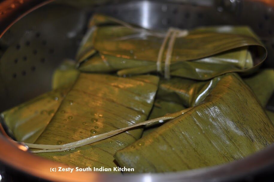 Chakka Appam/ Steamed Jackfruit Rice Cake - Zesty South Indian Kitchen