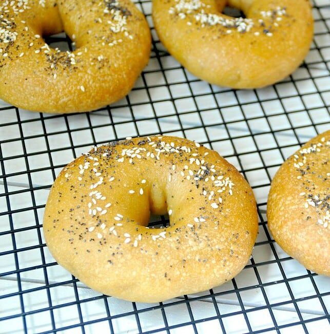 Bagels for baking partners challenge - Zesty South Indian Kitchen
