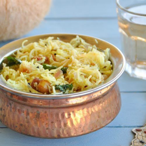 Akki Shavige uppitu/ Rice vermicelli upma