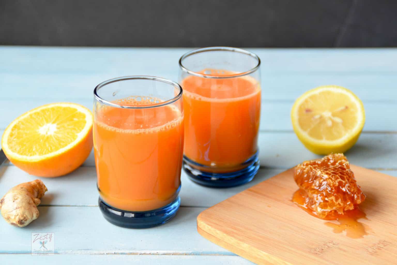 Homemade Inflammation Reducing Flu Drink - Zesty South Indian Kitchen