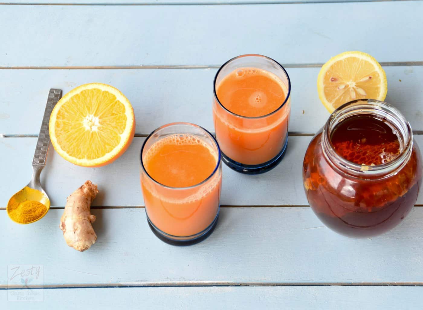 Homemade Inflammation Reducing Flu Drink - Zesty South Indian Kitchen