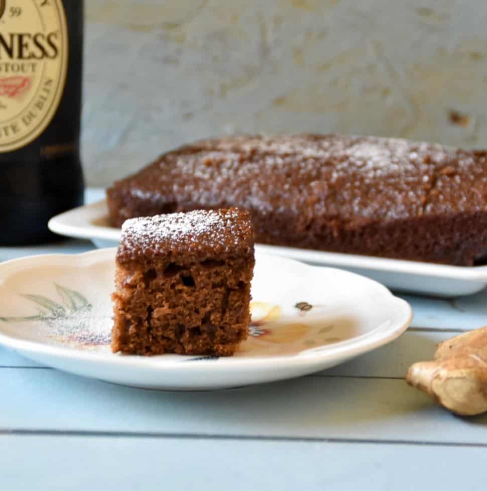Guinness Stout Gingerbread cake - Zesty South Indian Kitchen