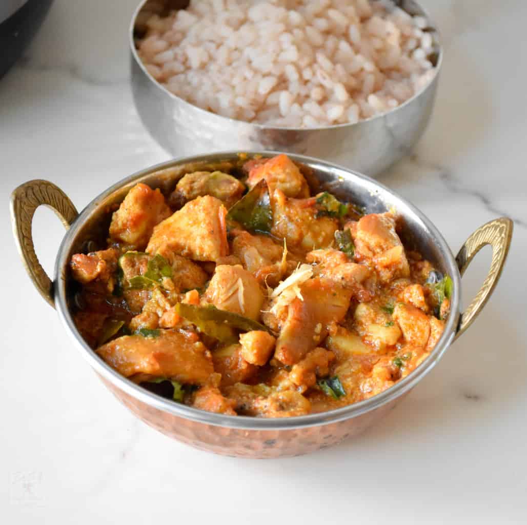 Multicooker Kerala Style Chicken Curry - Zesty South Indian Kitchen