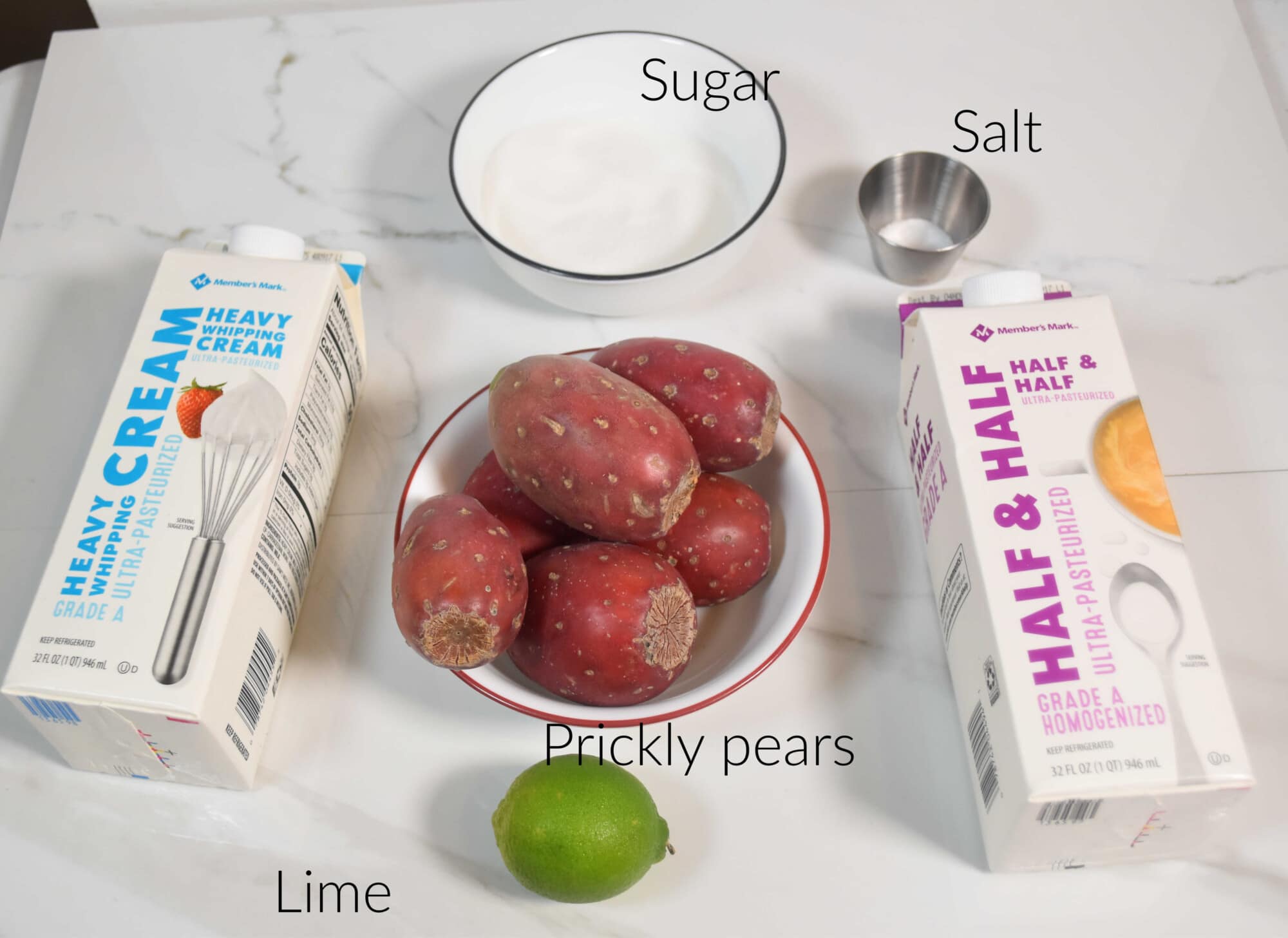 Prickly Pear Ice Cream - Zesty South Indian Kitchen