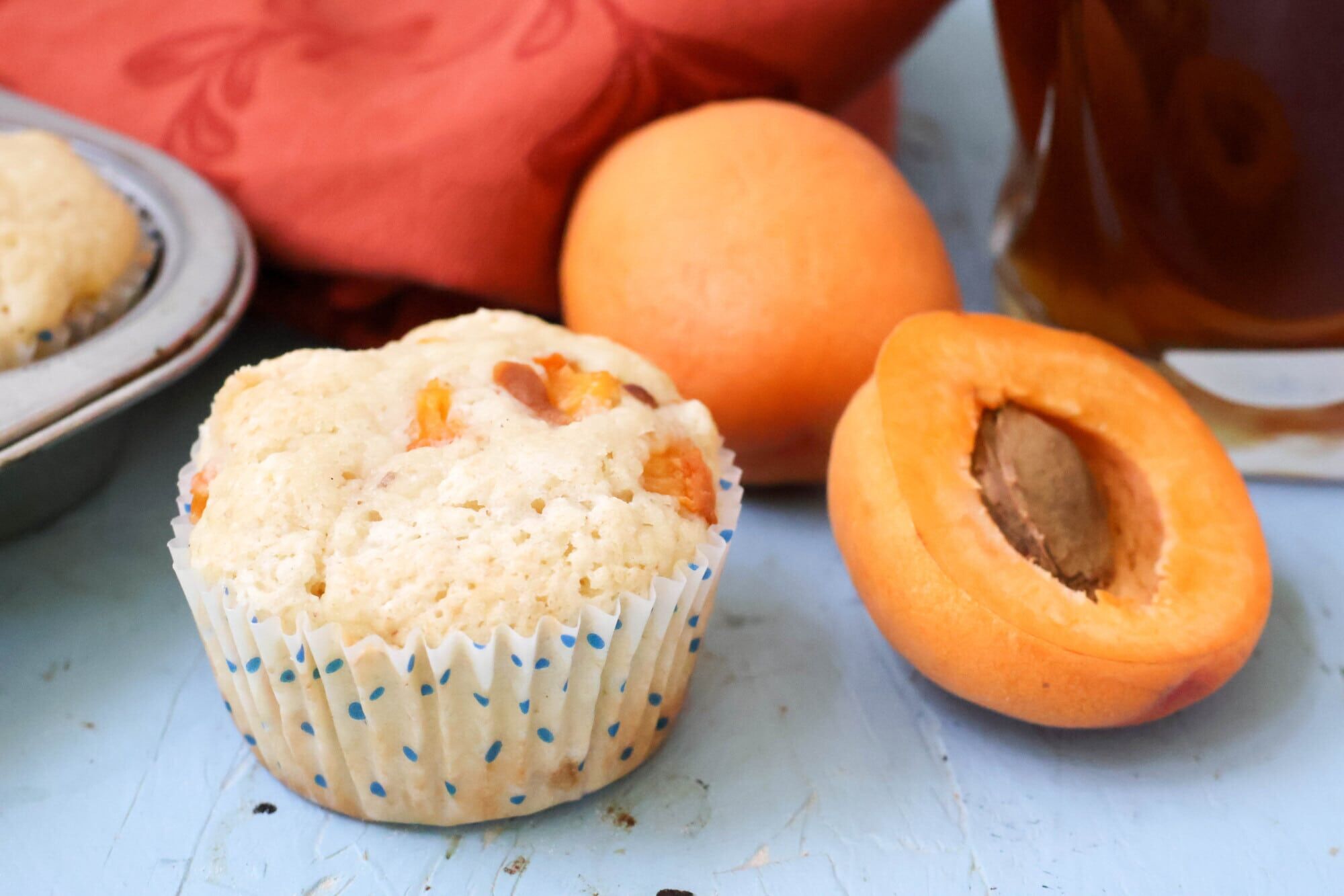 Sourdough Apricot Muffins - Zesty South Indian Kitchen